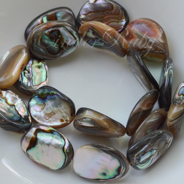 Abalone Shell Beads - Etsy