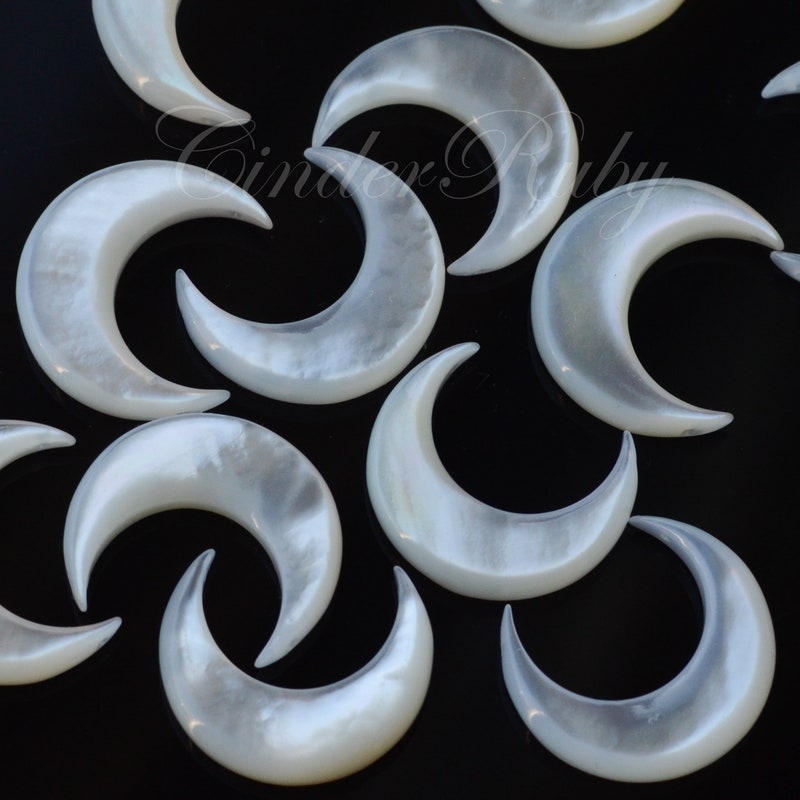 Moon Beads - Etsy