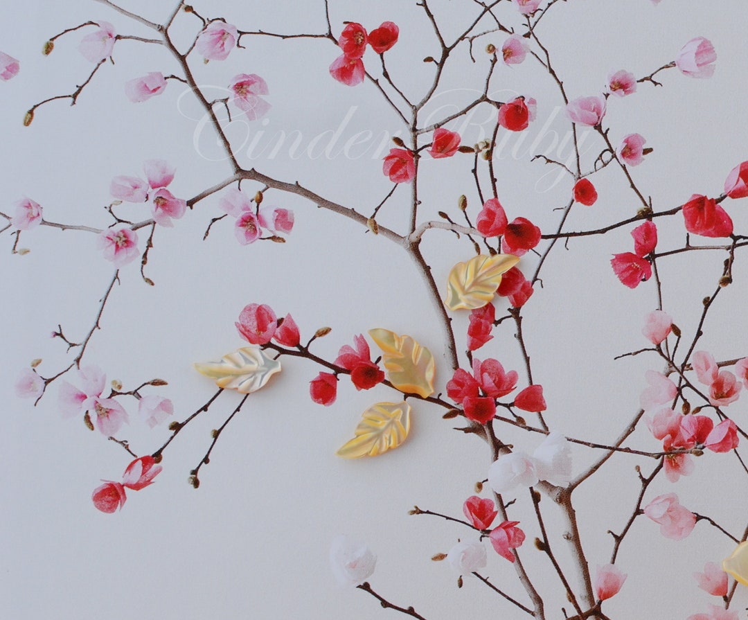 Mini Tiny Golden Shell Leaf Charms, Yellow Shell Hand Carved Leaves ...