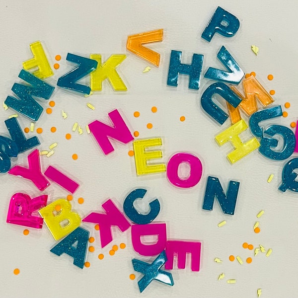 Acrylic Letters - Etsy