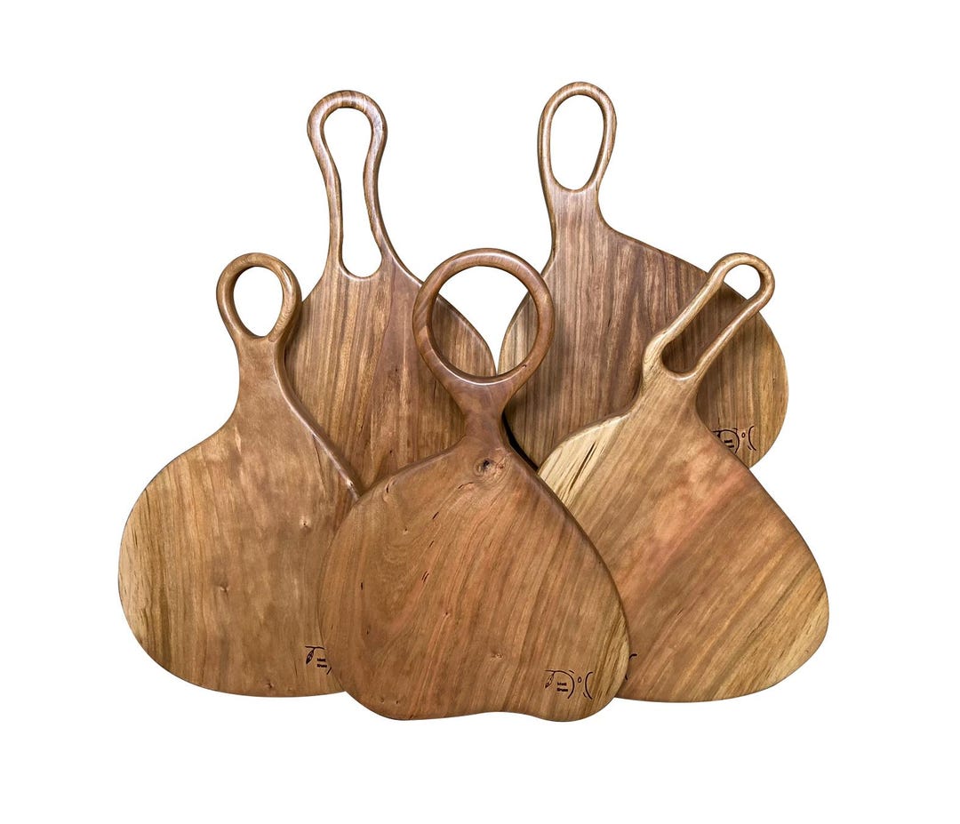 Charcuterie Cheese Bread Boards in Wild Cherry - Also Black Walnut ...