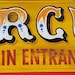 Circus Main Entrance Carnival Sign Hand Painted - Etsy