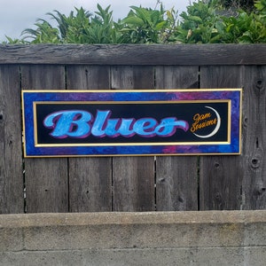 Blues Music Jam Session Vintage Style Sign - Etsy