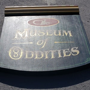 Museum of Oddities Sign Personalized - Etsy