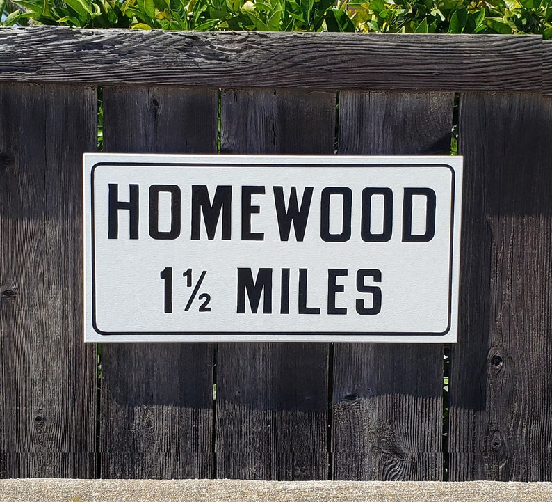 Twilight Zone Sign From walking Distance Episode | Etsy