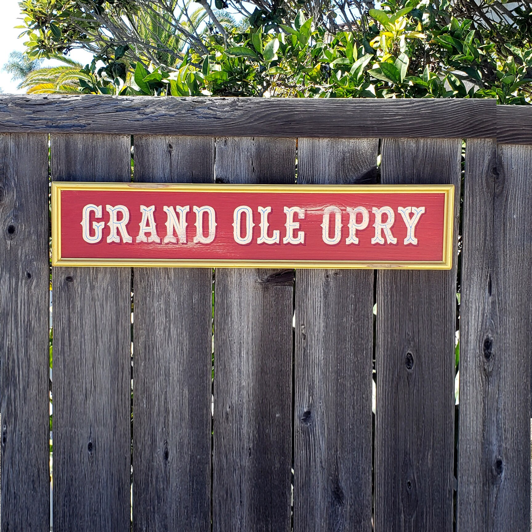 Grand Ole Opry sign hand painted | Etsy