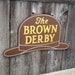 Brown Derby Restaurant Sign Hand Painted Replica - Etsy