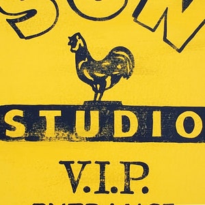 Sun Records Studio Sign 18 Diameter - Etsy