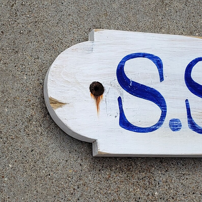 S.S. Minnow Gilligan's Island Boat Sign | Etsy