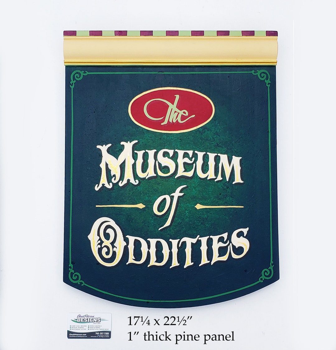 Museum of Oddities Sign Personalized - Etsy