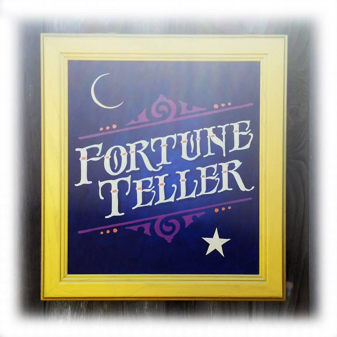 Fortune Teller Sign Psychic Palm Reader | Etsy