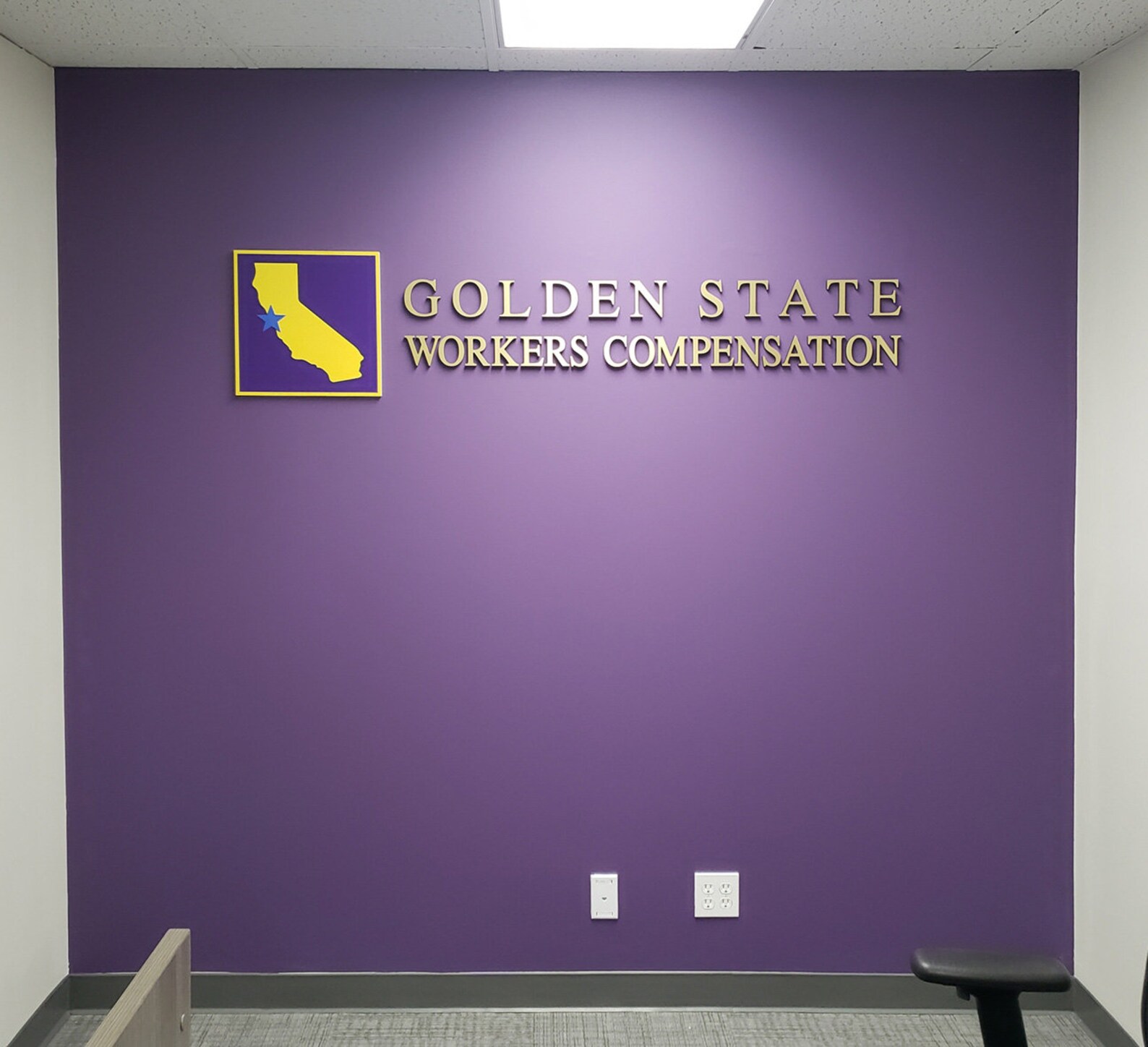 3D Logo Sign | Lobby Wall Sign | 3D Wall Sign | Office Reception Sign ...