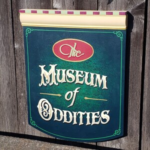 Museum of Oddities Sign Personalized - Etsy