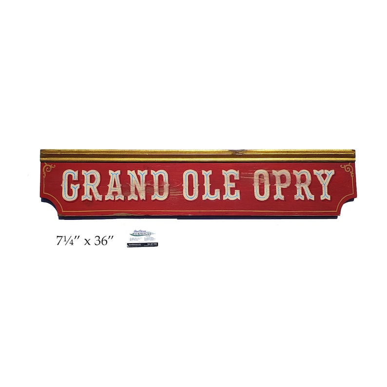 Grand Ole Opry Sign Hand Painted - Etsy
