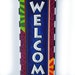 Welcome Sign Whimsical Hand Painted Original - Etsy