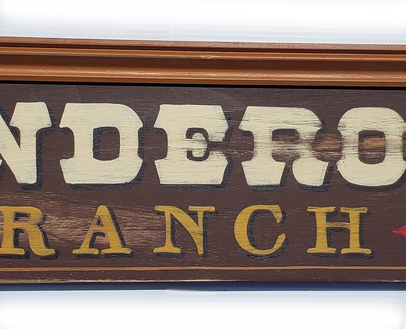 Bonanza Ponderosa Ranch Sign Hand Painted - Etsy UK