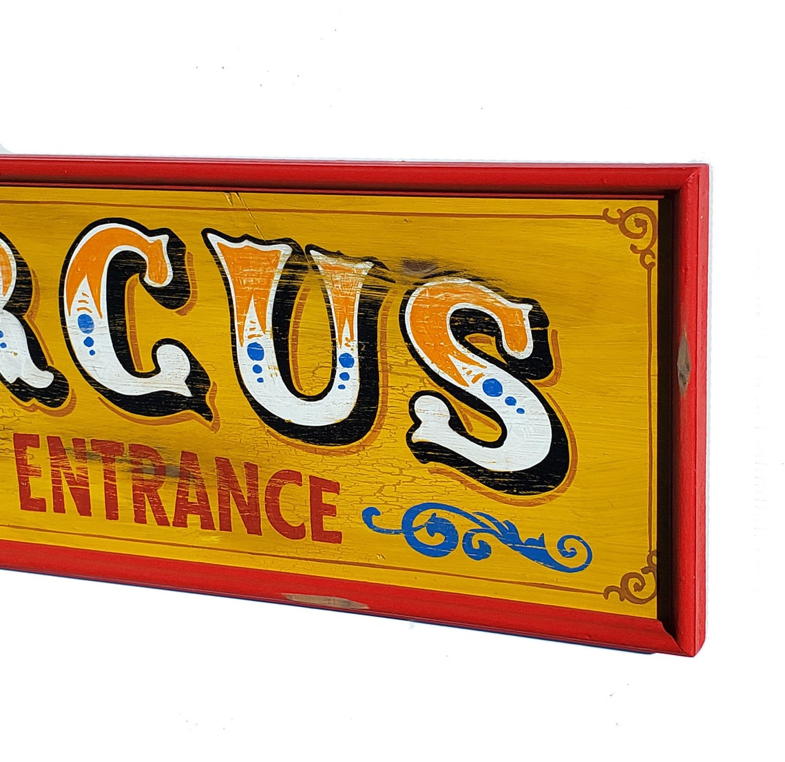 Circus Main Entrance Carnival Sign Hand Painted | Etsy