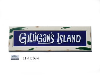 Gilligan's Island Hand Painted Sign Rustic - Etsy