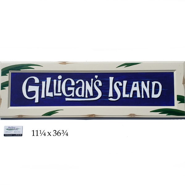 Gilligans Island Sign - Etsy