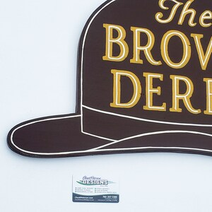 Brown Derby Restaurant Sign Hand Painted Replica - Etsy