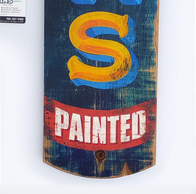 Sign Painter's Antique Style Hand Painted Sign - Etsy