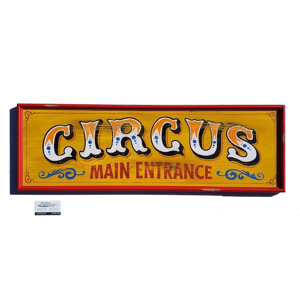 Circus Sign - Etsy