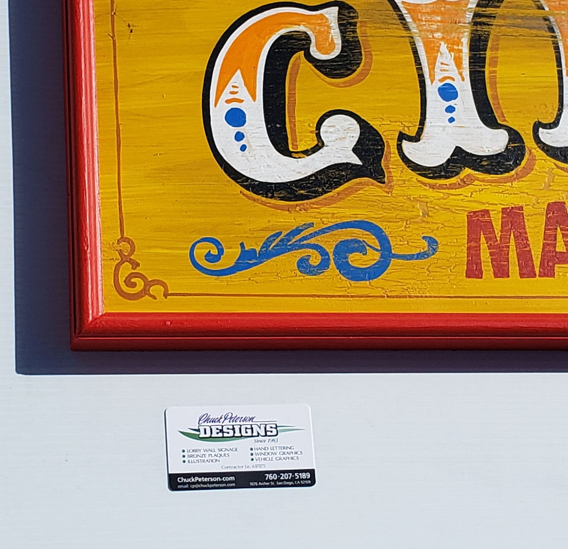 Circus Main Entrance Carnival Sign Hand Painted | Etsy
