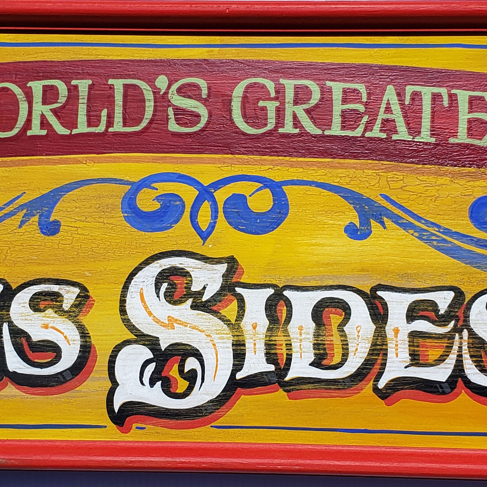 Circus Sideshow Old Time Painted Sign 12x36 | Etsy
