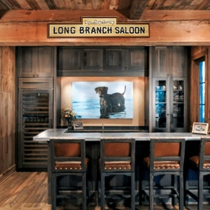 Long Branch Saloon Gunsmoke Sign Hand Painted REPLICA - Etsy