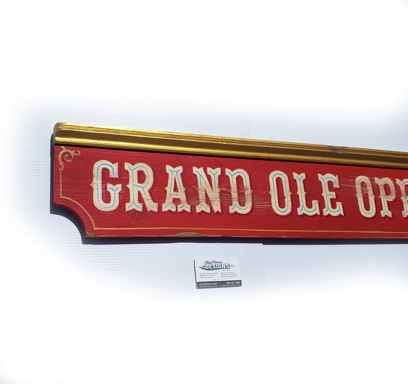 Grand Ole Opry Sign Hand Painted - Etsy