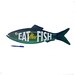 Eat More Fish Sign | Seafood Art | Restaurant Decor - Etsy