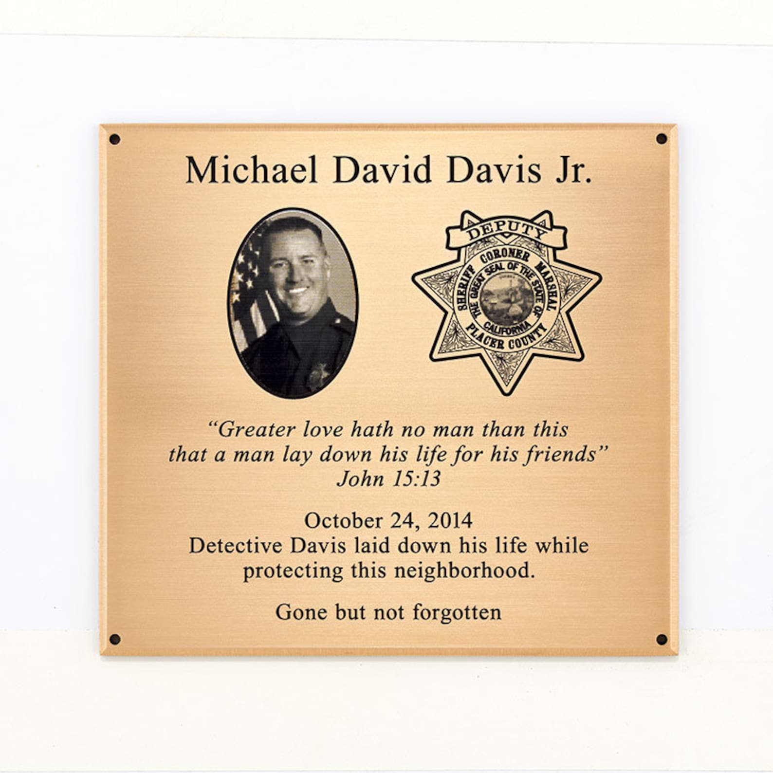 Etched Metal Plaques Custom Order Personalized - Etsy