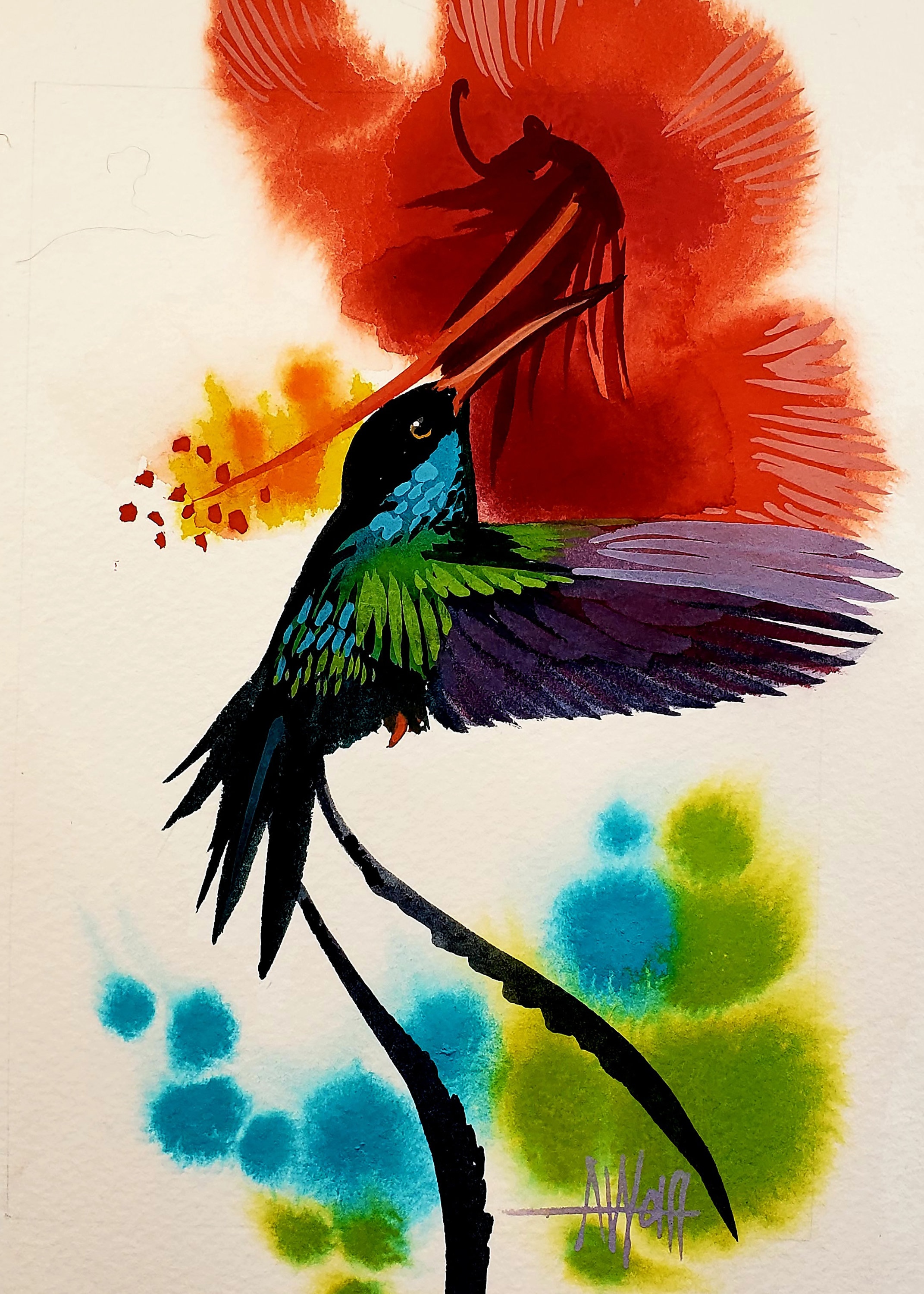Red Billed Streamertail