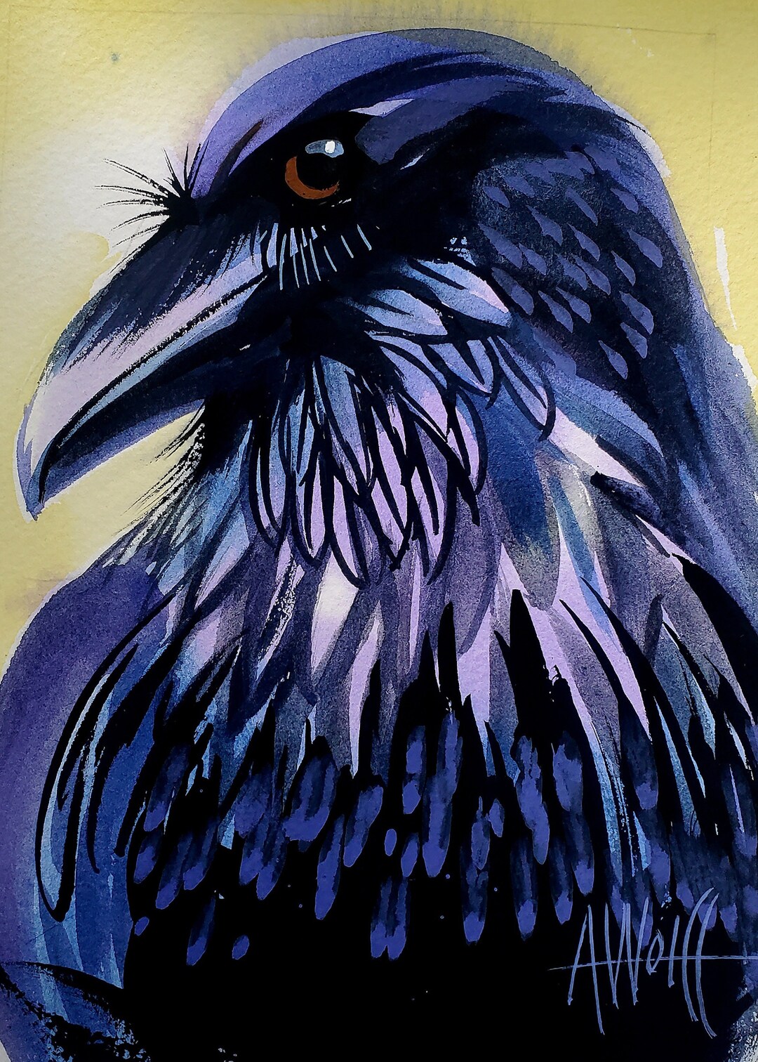 Raven is Part of My 2022 A Year of Birds Challenge. One-of-a-kind. I ...