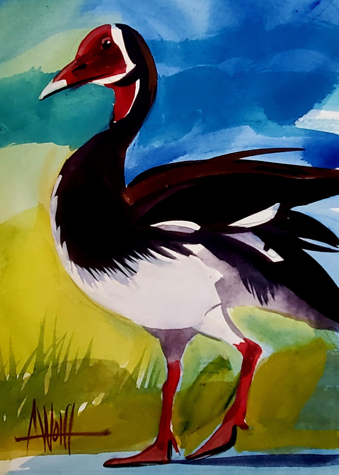 Spur-winged Goose is Part of My 2022 A Year of Birds Challenge. One-of ...