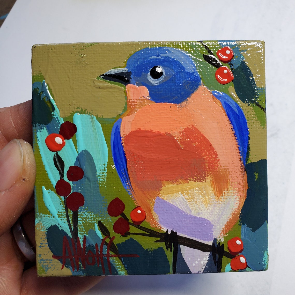 Eastern Bluebird New York State Bird. for the Bird Lover on - Etsy