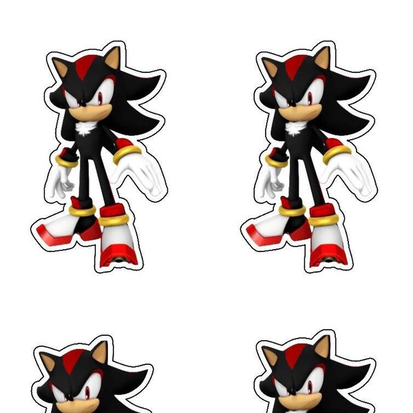 Shadow the Hedgehog - Etsy