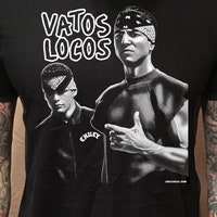 Vato Loco T Shirt Chicano Cholo Gangsta Gangster Gangsters Vatos Locos ...
