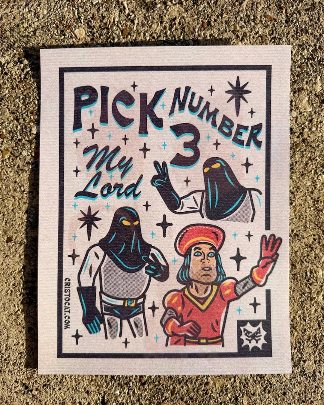 Pick 3 My Lord (print) - Etsy