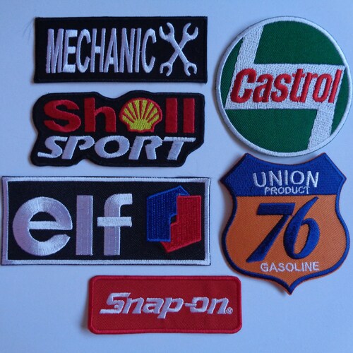 Motor Sport Racing Patch Iron on or Sew on Patches Embroidered - Etsy