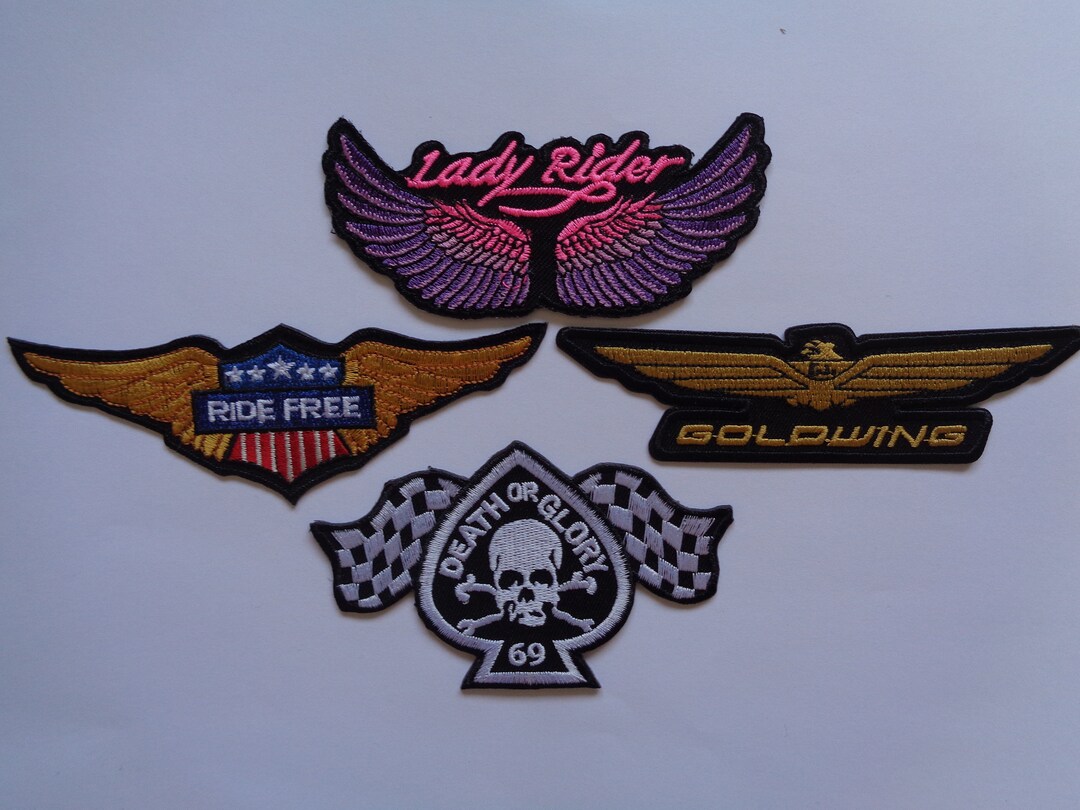 Sturgis Lady Rider Motorcycle Patch Iron on or Sew on Patches ...