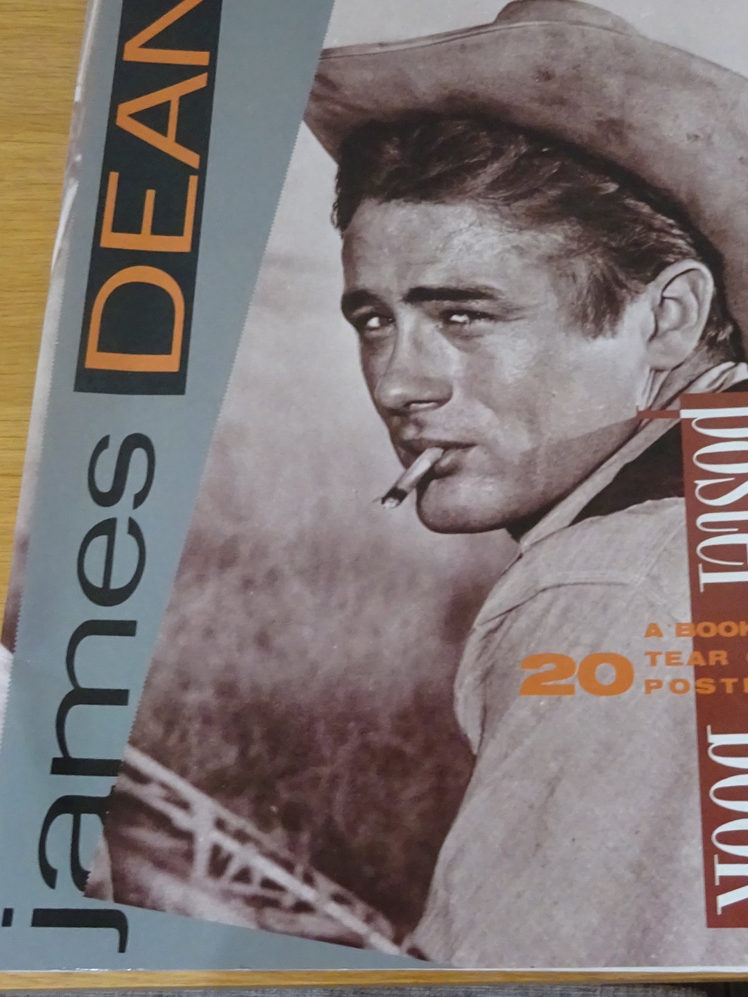 Vintage Book of James Dean Posters 18 Posters 42cm X 30cm Rebel Without ...