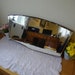 Vintage Wall Mirror Shield Design Bevel Edged Glass Art Deco - Etsy