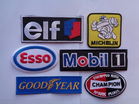 Motor Sport Racing Patch Iron on or Sew on Patches Embroidered - Etsy
