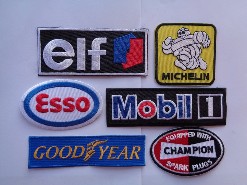 Motor Sport Racing Patch Iron on or Sew on Patches Embroidered - Etsy