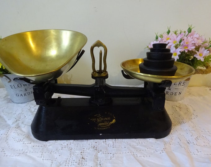 Vintage Kitchen Scales Viking England Set of Five Weights Included - Etsy