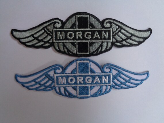 Morgan Car Patch Iron on or Sew on Patches Embroidered Vintage - Etsy