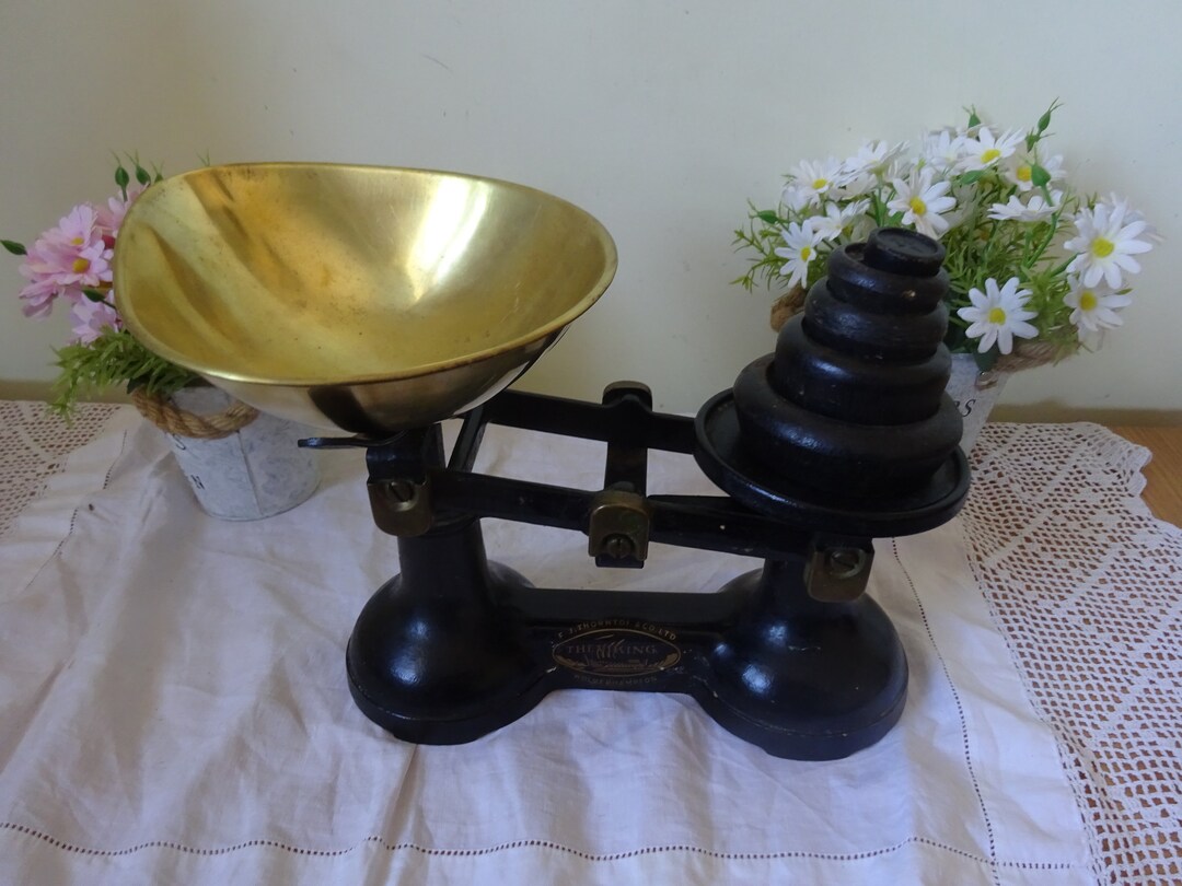 Vintage Kitchen Scales Viking England Set of Five Weights Included - Etsy
