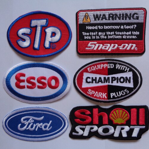 Motor Sport Racing Patch Iron on or Sew on Patches Embroidered - Etsy