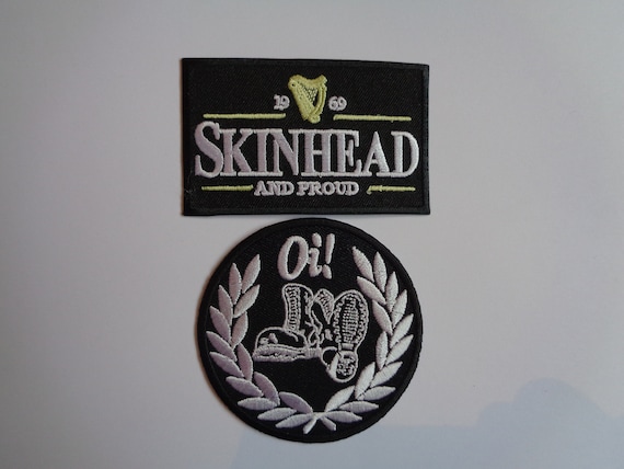 Skinhead Patch Iron on or Sew on Patches Embroidered Skinhead - Etsy UK